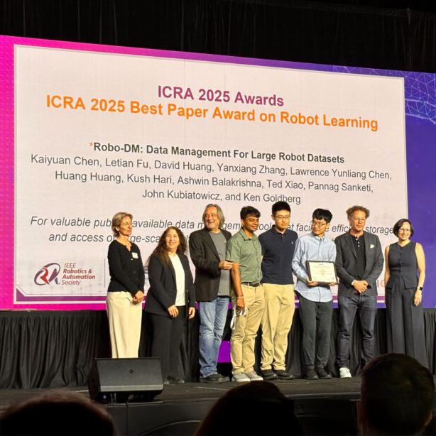 Image for EECS researchers win Best Robot Learning Paper Award at IEEE ICRA 2025