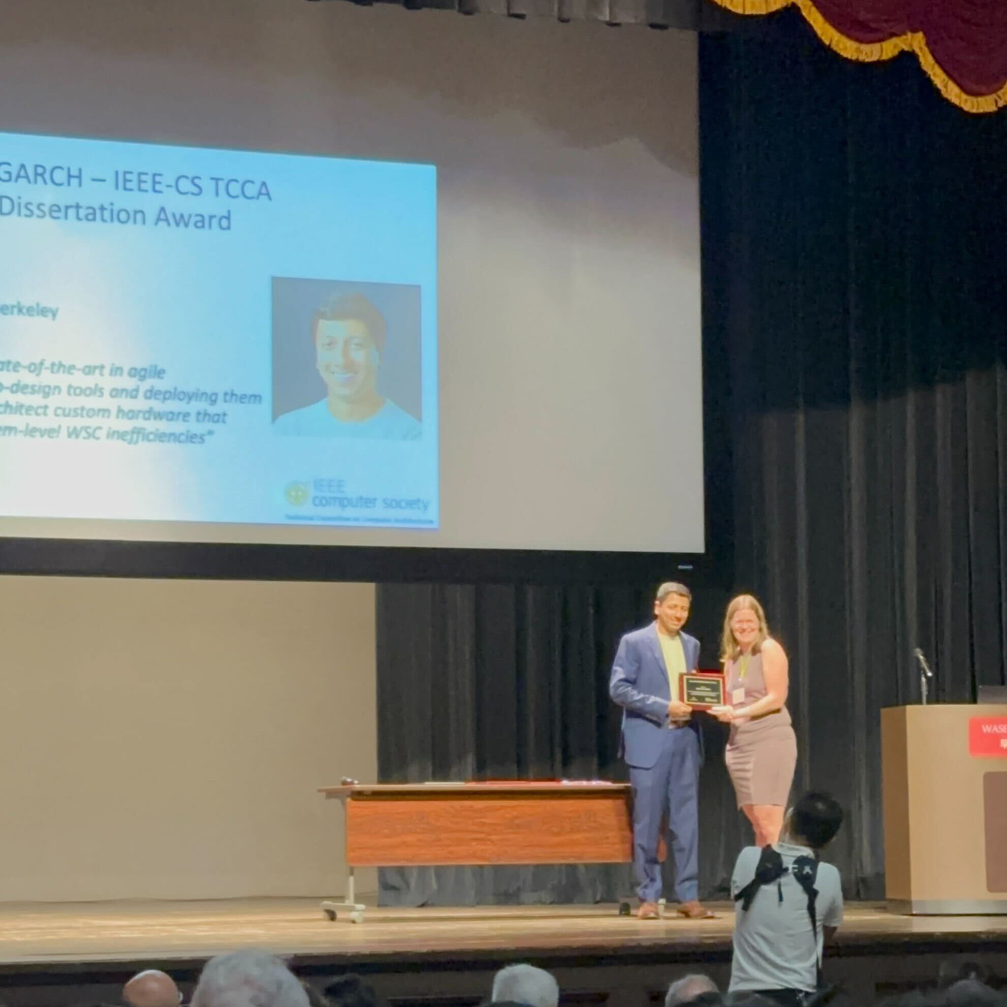 Image for Sagar Karandikar wins 2025 ACM SIGARCH/IEEE CS TCCA Outstanding Dissertation Award